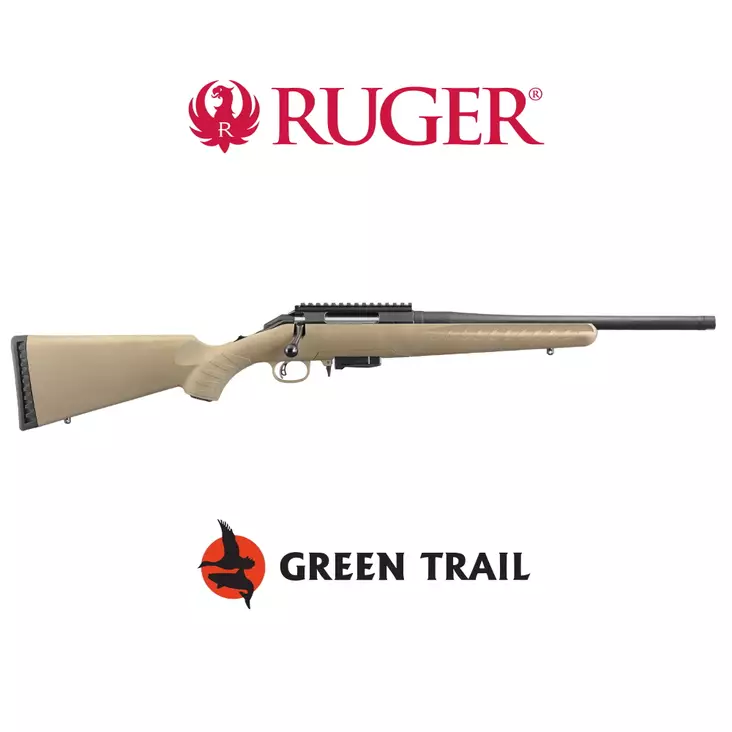 Ruger American Ranch 7,62x39 16" Kivääri - Green Trail Oy verkkokauppa