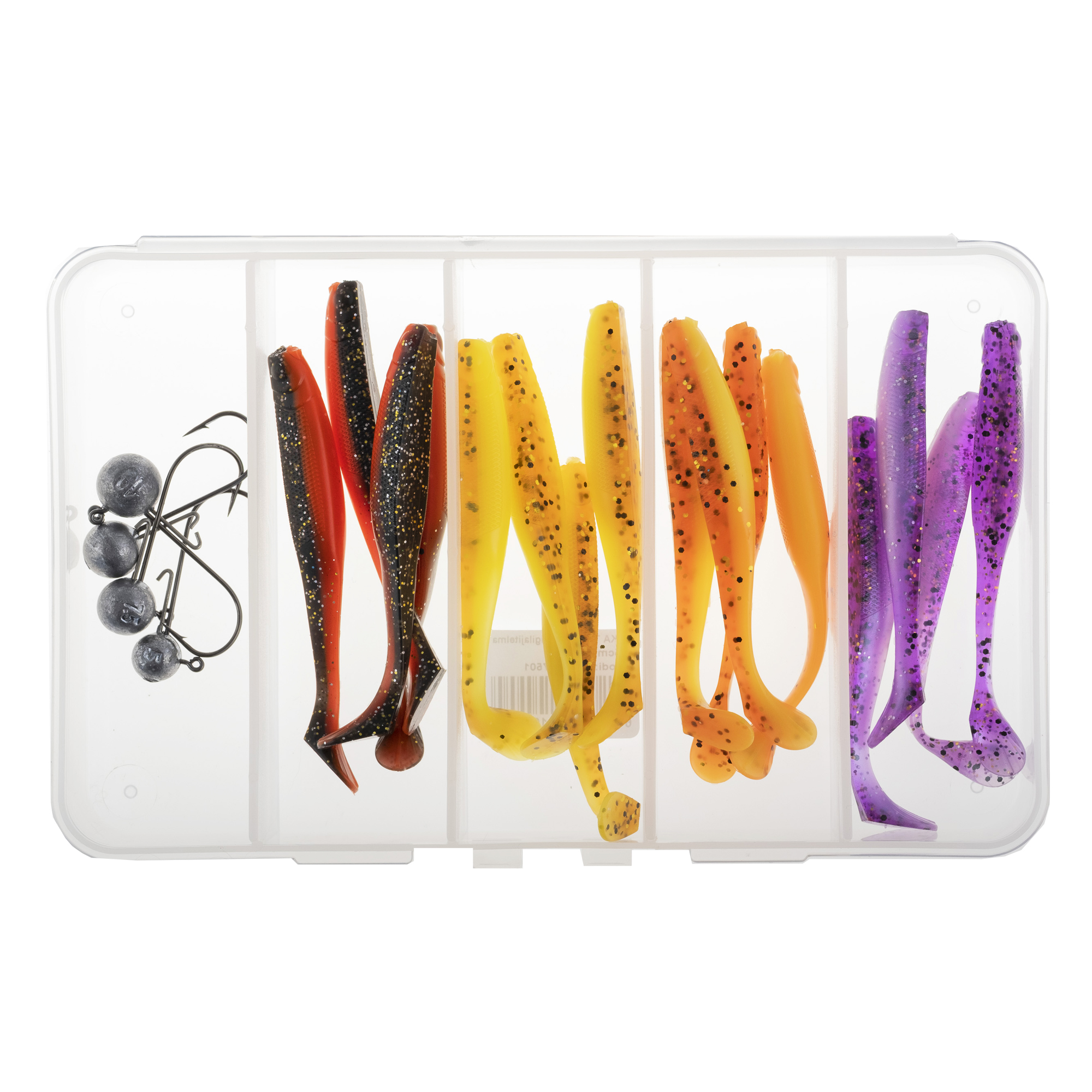 VEKA Tail-Shad jigilajitelma - 7,5 cm - 01 - Green Trail Oy verkkokauppa