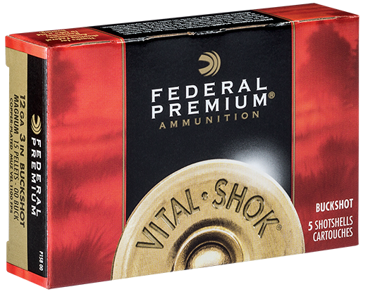 Federal 4 Buck 12/76 5kpl Buck Shot, 6,1mm - Green Trail Oy verkkokauppa